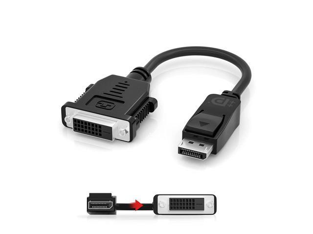 DisplayPort to DVI-D Single Link Adapter Cable, Display Port DP 1.2 to ...