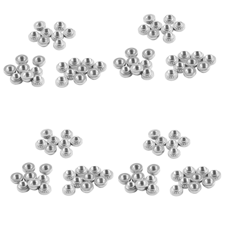 ZOROOM M3 Stainless Steel Self Clinching Rivet Nut Fastener 100Pcs ...