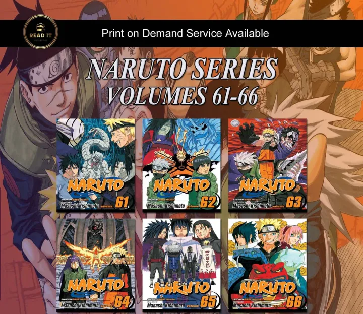 Naruto, Series Vol. 61-66 By Masashi Kishimoto | Daraz.pk