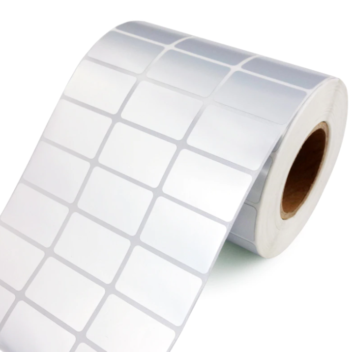 Pack Of 6 - Barcode Label Sticker Roll - Size 32mm x 25mm (Single Track ...