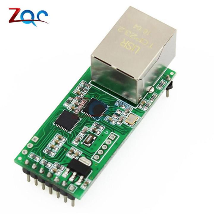 Serial To Ethernet Converter Module S2e Serial Uart Ttl To Ethernet Tcpip Module Dhcp And Dns