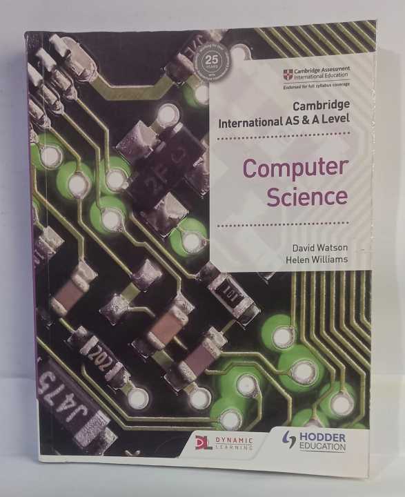 Cambridge International As And A Level Computer Science By David Watson Helen Williams Daraz Pk