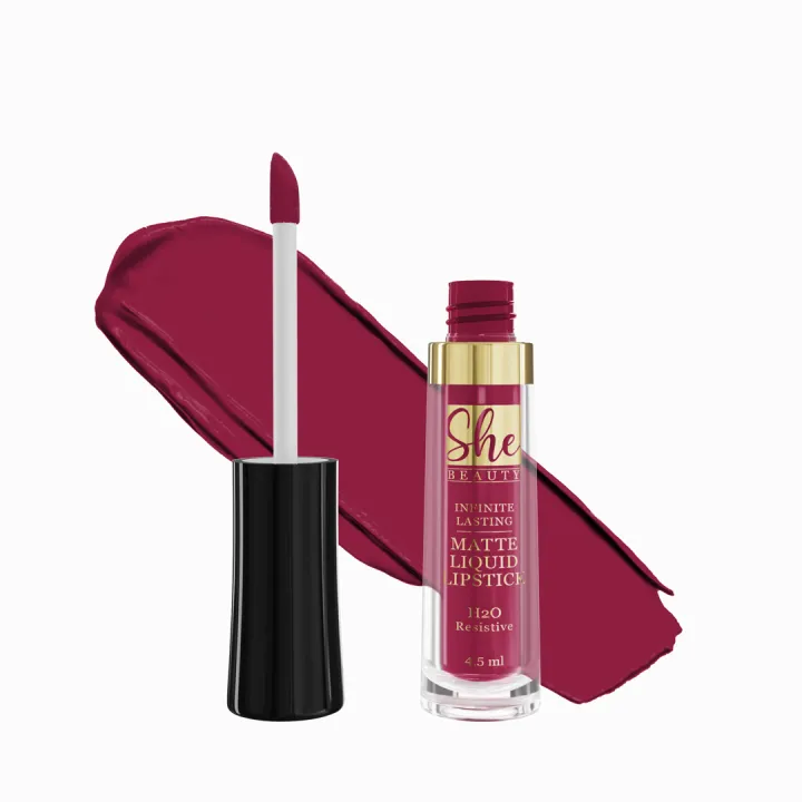 Liquid Lipstick by She Beauty - Shade Terracotta Rose | Daraz.pk