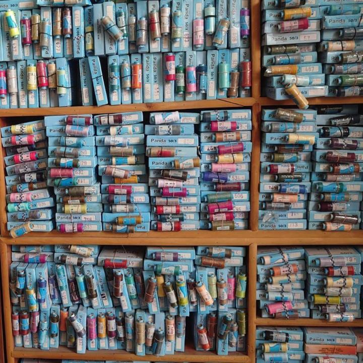 Pack of 100 "branded multi colour thread"/ Super Panda Brand Thread/100 ...