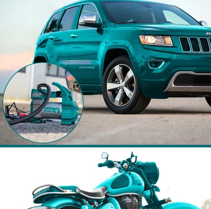 Total Auto Air Compressor TTAC1406 140PSI Electric Car Air Pump Car Air ...