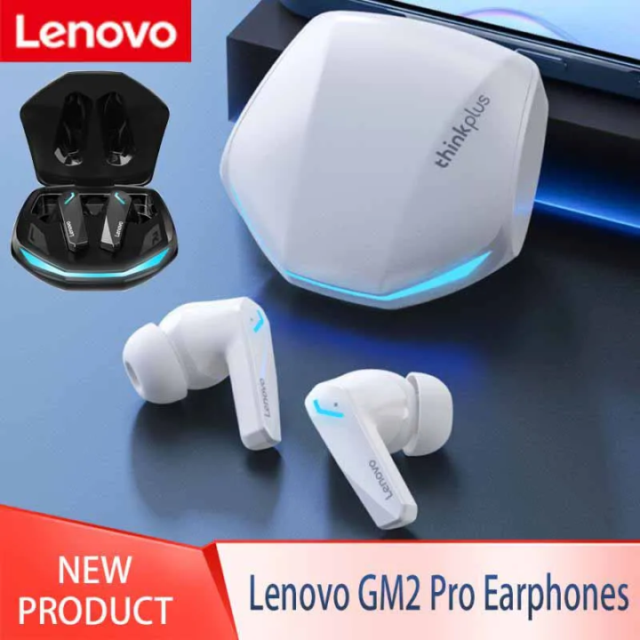 Lenovo GM2 Pro Bluetooth 5.3 Wireless Earbuds | Low Latency Gaming Headset | HD Call | Dual Mode ...