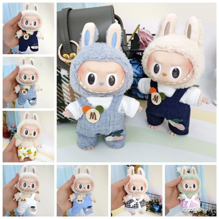 Plush Dolls Clothes Bread Head Cover Labubu Time Clothes Doll's Clothes ...
