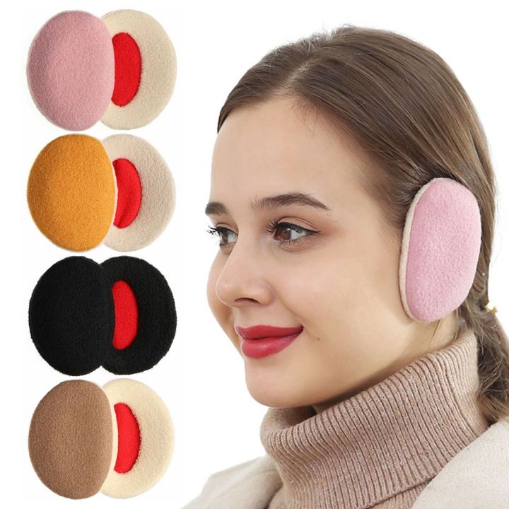 for Men Women Ear Protection Fleece Ear Warmers Ear Cover Earmuffs Ear ...