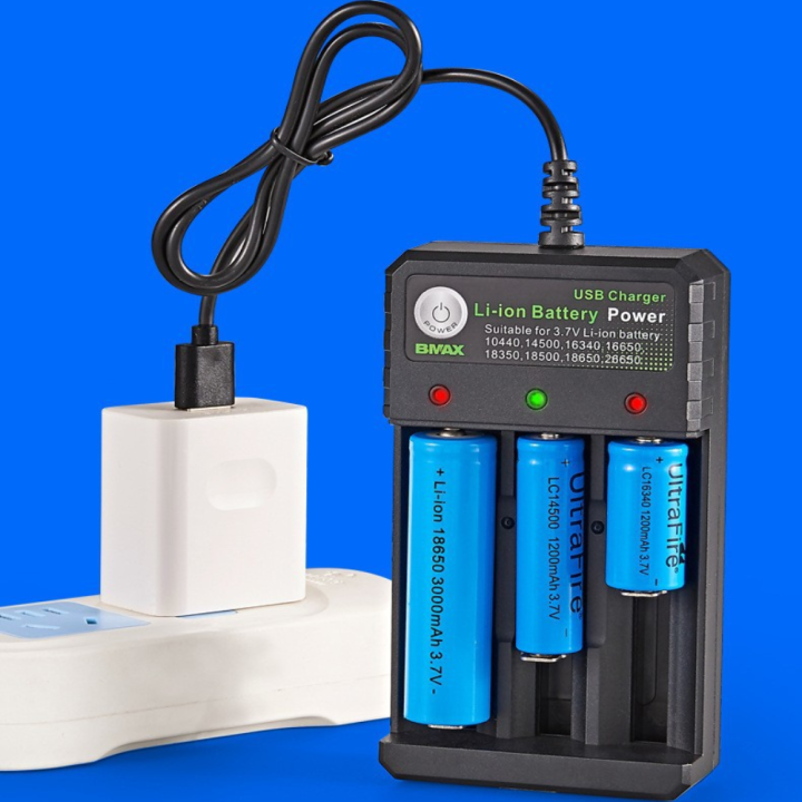 Photography DC 4.2V 1A Lithium Battery Charger AC Direct Charge Led ...