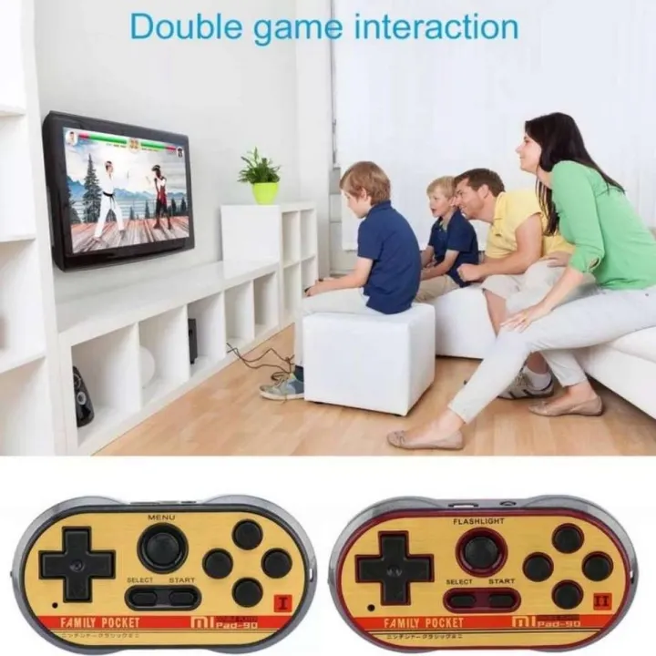 MINI Classic Family Game Consoles Built-in 260 TV Video Game Dual ...
