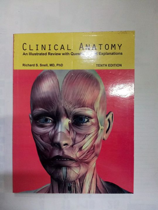 CLINICAL ANATOMY 10TH EDITION BY RICHARD S. SNELL MD PHD | Daraz.pk