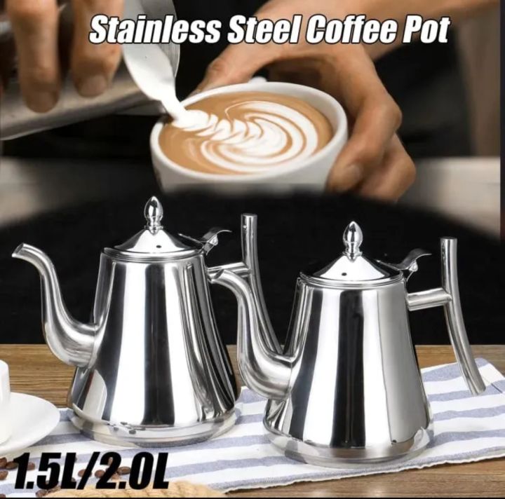 Pour Over Kettle Coffee Maker Tea Pot Stainless Steel Hand Drip Kettles ...