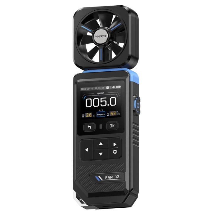 Fnirsi Fam-02 Temperature Humidity Wind Speed Meter Professional ...