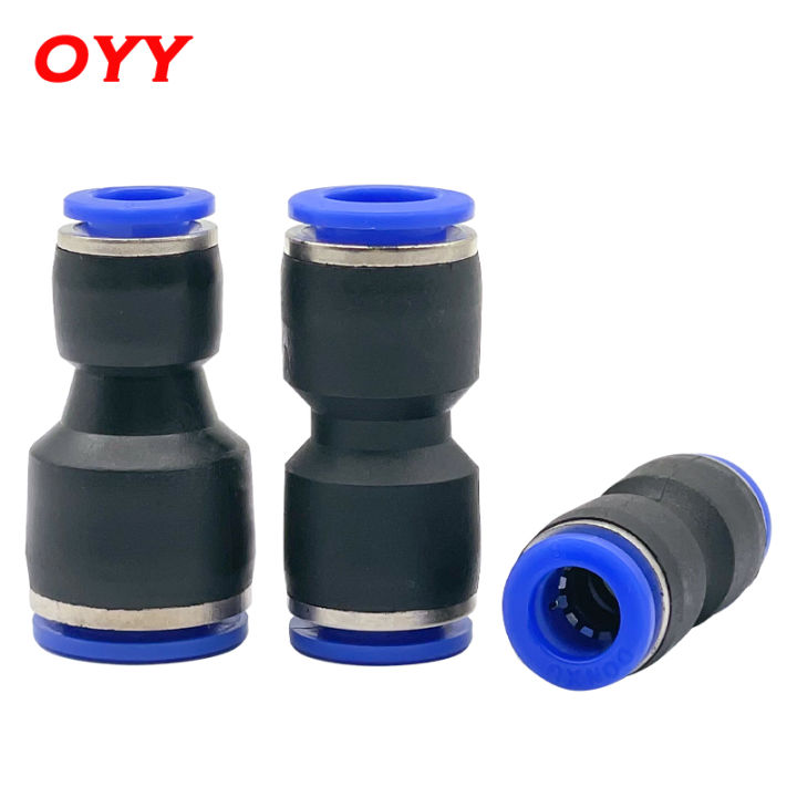 Pneumatic Fittings Plastic Connector Pu Pg 4mm 6mmto 8mm 10mm Air Water Hose Push In Straight ...