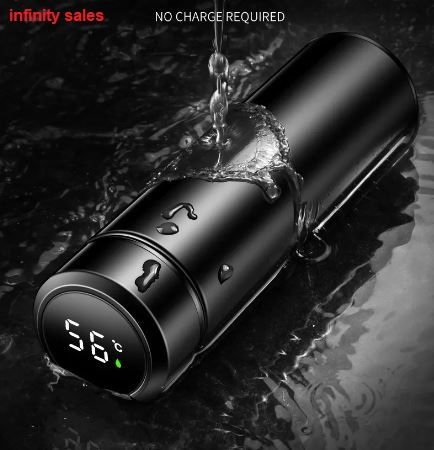 THERMAL LED WATER BOTTLE FLASK HOT AND COLD LED DISPLAY | Daraz.pk
