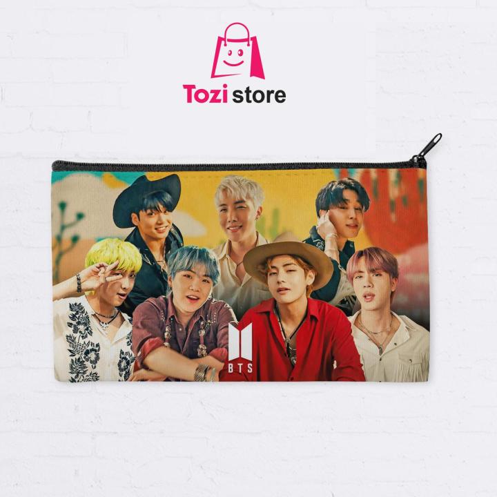 BTS Pencil Pouch for Girls & Boys – BTS Army Pouch – Premium Quality ...