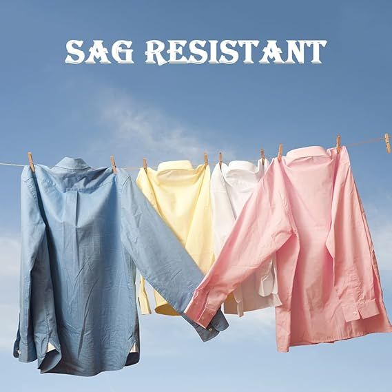 20M Thick Rope Steel Core Washing Line Clothes Line PVC Coated Indoor ...