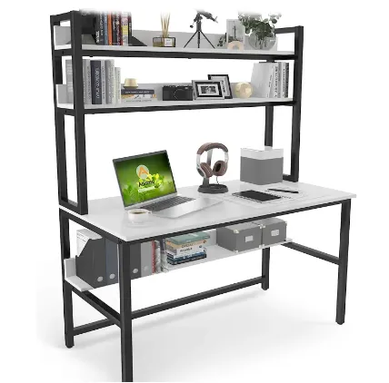 47 Inches Space Saving Writing Study Table Home Office Desk PC Laptop ...