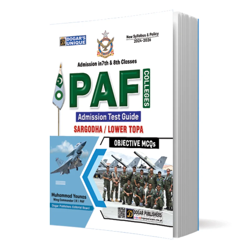 PAF School Guide (Admission in 7 & 8 Class) 2026 Edition | Daraz.pk