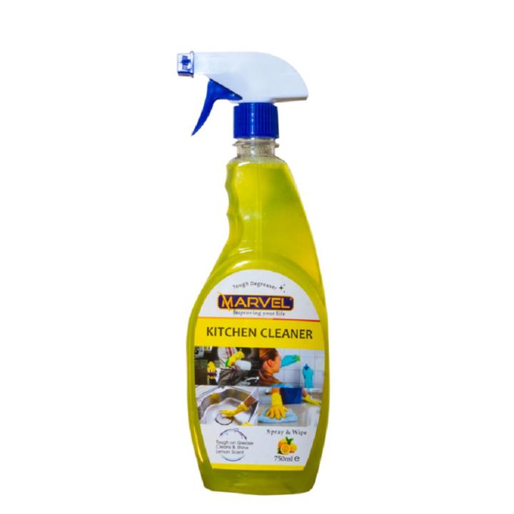 MARVEL KITCHEN CLEANER 750 Ml (𝐢𝐦𝐩𝐨𝐫𝐭𝐞𝐝 & 𝐨𝐫𝐢𝐠𝐧𝐚𝐥) | Daraz.pk