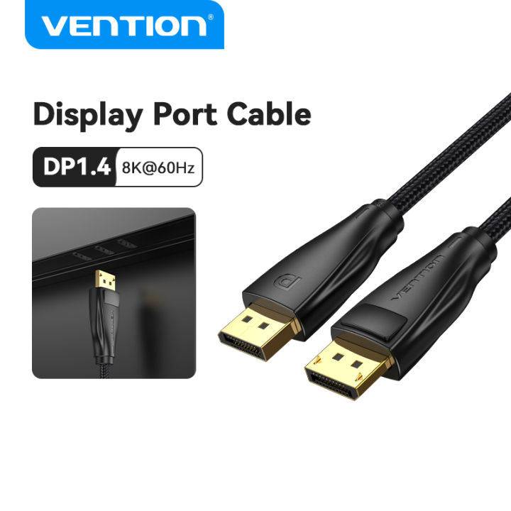 Vention Display Port 1.4 Cable 8K 60Hz 4K 144Hz 2K 165Hz DP Male to DP ...