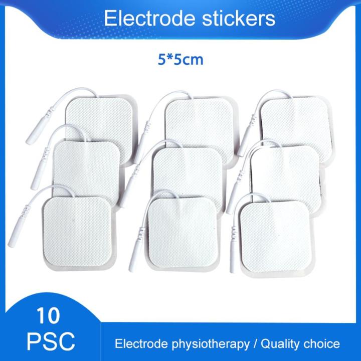 10pcs Non-woven Pin-type with Tail Patch Electrode Patch Electrode Pads ...