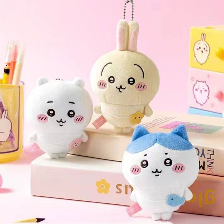 Fashion Plush Chiikawa Keychain Hachiware Cartoon Usagi Bag Pendant ...