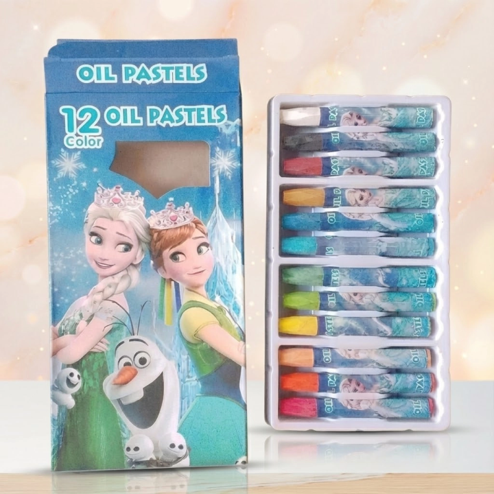 Disney Frozen Oil Pastels Set of 12 – Soft Smooth Drawing Colors for ...