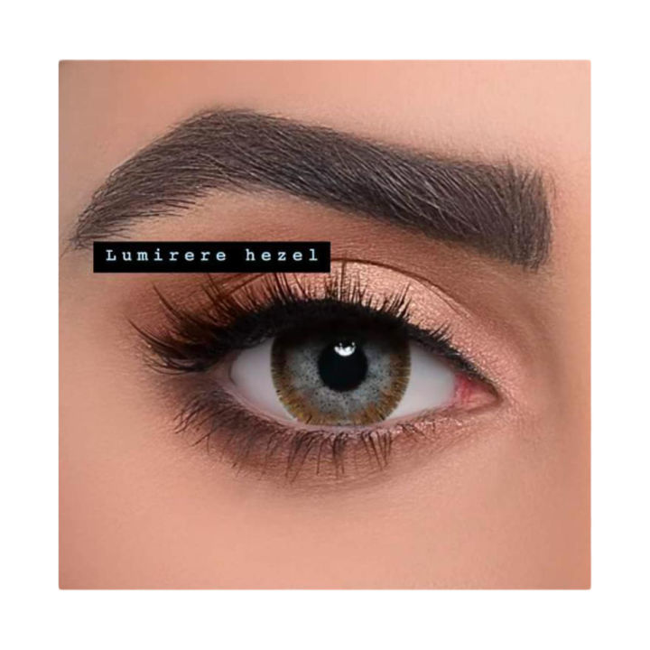 Shade Name Lumirere Hazel Eye Color Lens Dahab Just Like Natural Lens ...