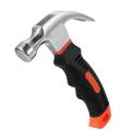 Small Claw Hammer 8 oz. - Polished Heavy Duty Steel Head - Ergo Rubber ...