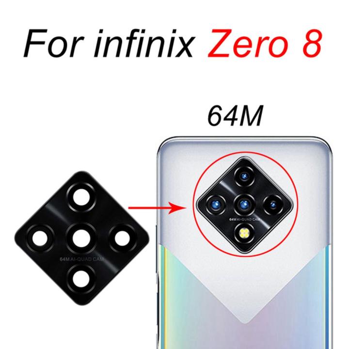 Infinix Zero 8 Back Main Camera Glass Lens Rear Camera Lens Glass 1 PCS ...