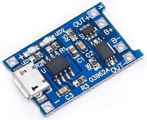 TP4056 Type-C / Micro-USB 5V 1A 18650 Lithium Battery Charger Module Li ...