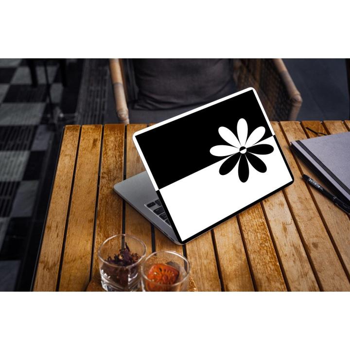 black-and-white Laptop Back Skin-Laptop Skin Vinyl Sticker Decal, 13 13 ...