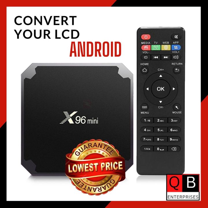 Smart Box X96Q Mini Quad Core 1g+8g 4K 60FPS ANDROID 10V | Daraz.pk