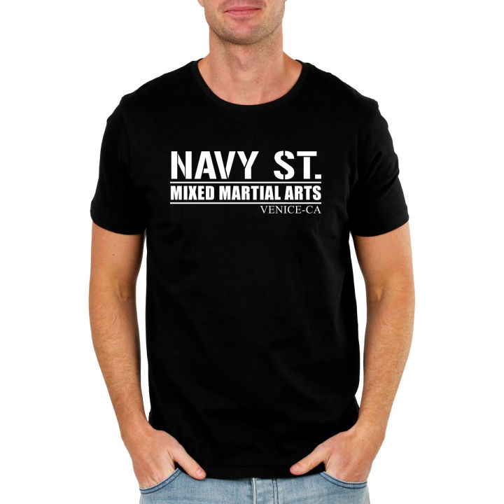 Navy ST Mens Tshirt MMA Navy Street Top Mens T-shirt | Daraz.pk