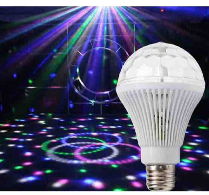Best Quality Colorful Auto Rotating RGB LED Bulb Stage Light Bulb ...