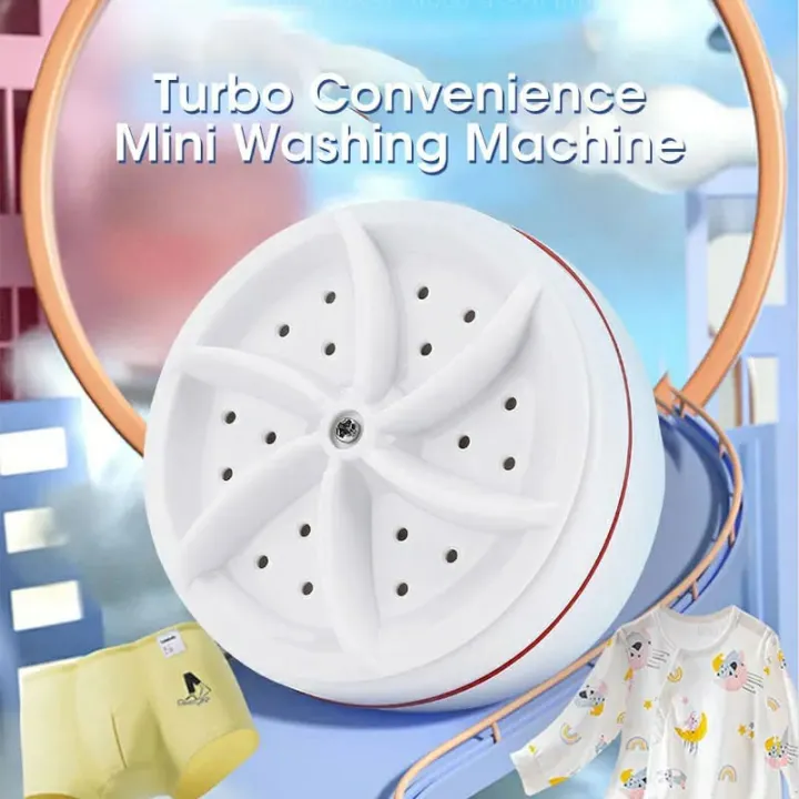 Ultra Turbine Mini Washing machine Spinner USB Operated | Daraz.pk