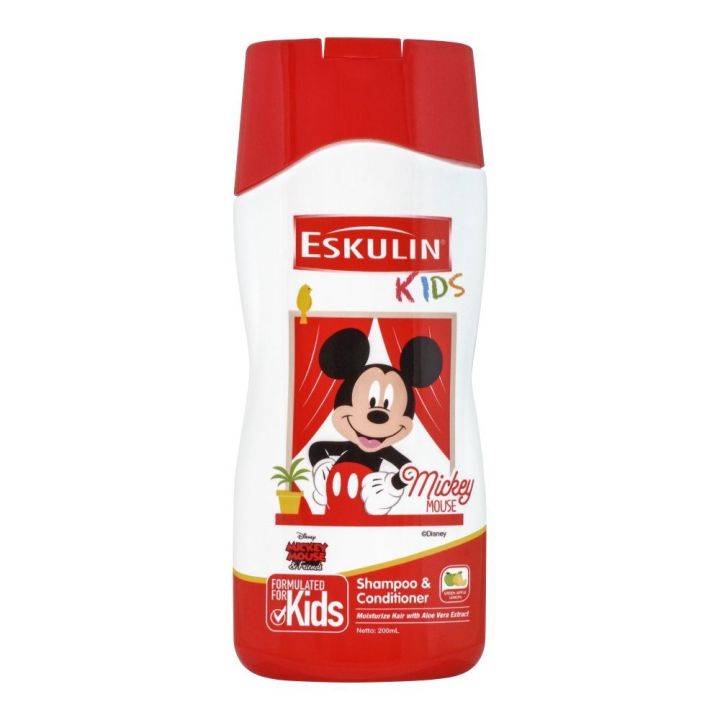 Disney Eskulin Kids Shampoo & Conditioner-200ML/ MICKEY MOUSE | Daraz.pk