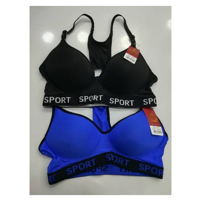 Sports for Girls Ladies Soft Padded Bras Classy with Multi Color Foam ...