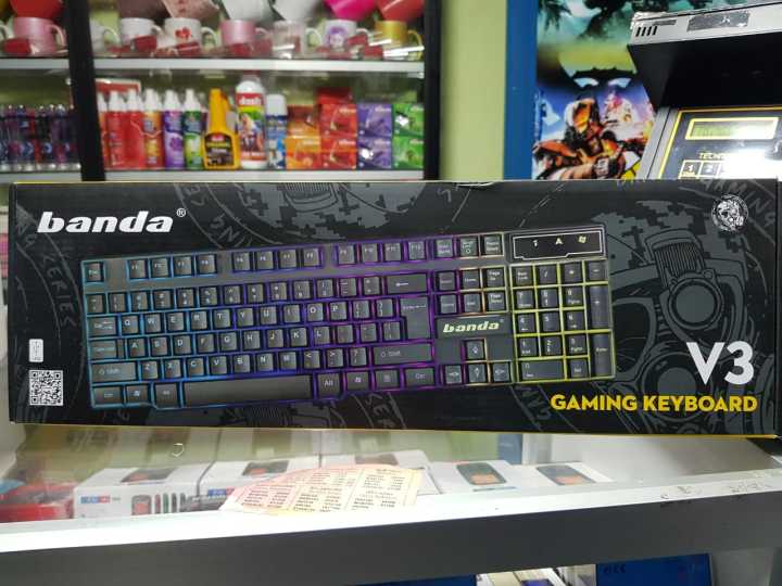 Banda v3 RGB Lights Design Gaming keyboard | Daraz.pk