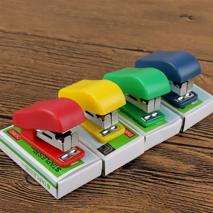 Portable Teacher Tool Office Accessories Stationery Stapler Set ...