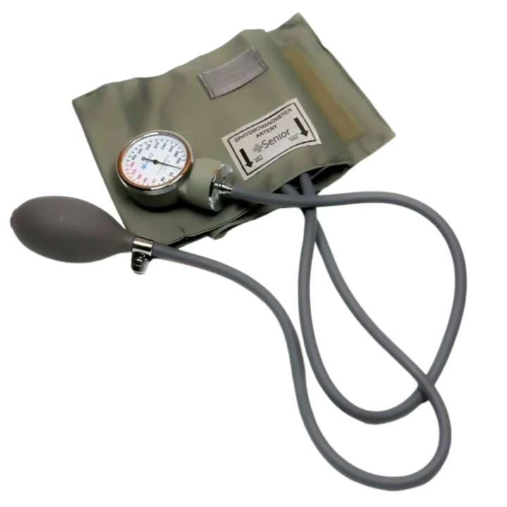Senior Aneroid BP Apparatus – Manual Sphygmomanometer with Arm Cuff ...