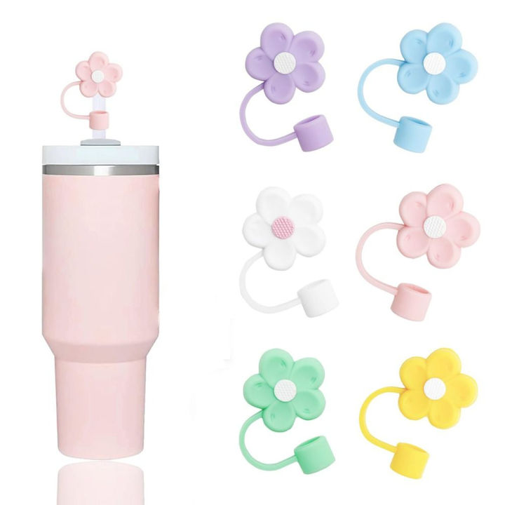 Multipul Design Straw Covers Reusable Drinking Straw Dust Cap Straw ...