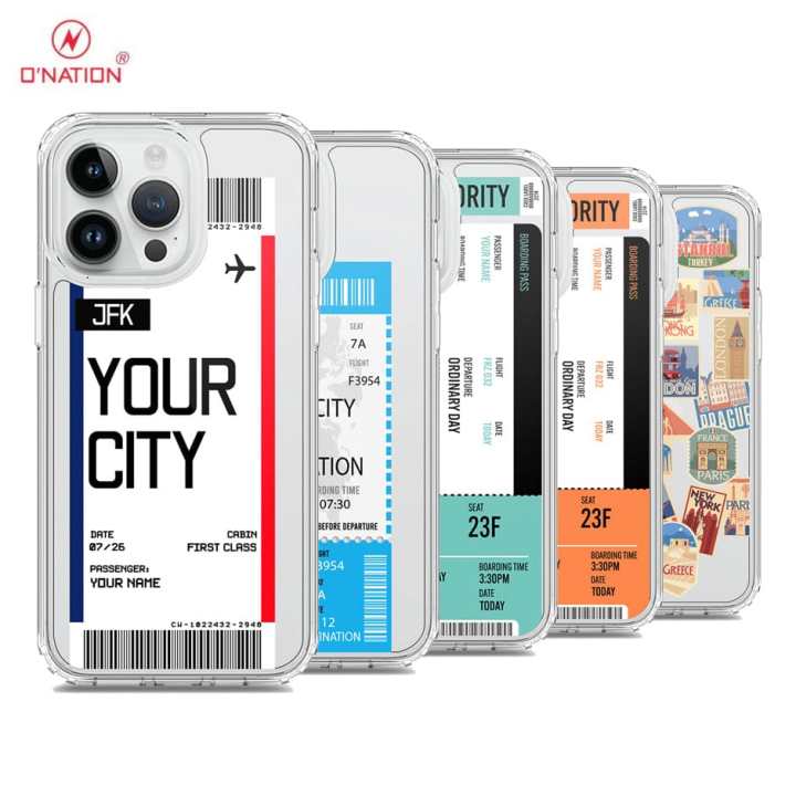 IPhone_ 15 Pro Max Cover - Personalised Boarding Pass Ticket Series - 5 ...