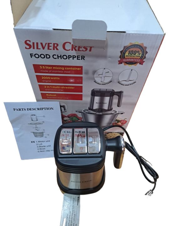 Electric Chopper Silver Crest, Chopper, Machine, Chopper Motor ...