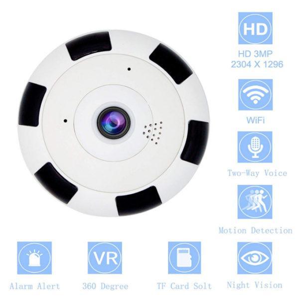Ip Wireless Fish Camera V380 | Daraz.pk