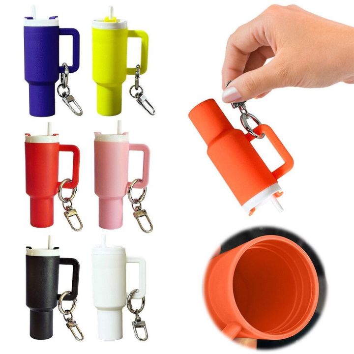 Mini Stanley Style Tumbler Keychain With Mini Storage inside | Daraz.pk