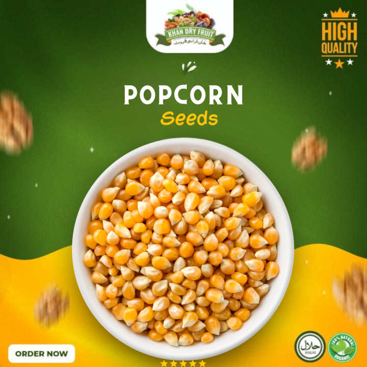 Popcorn Seeds 500gm Pack - High Quality by Khan Dry Fruits | Daraz.pk
