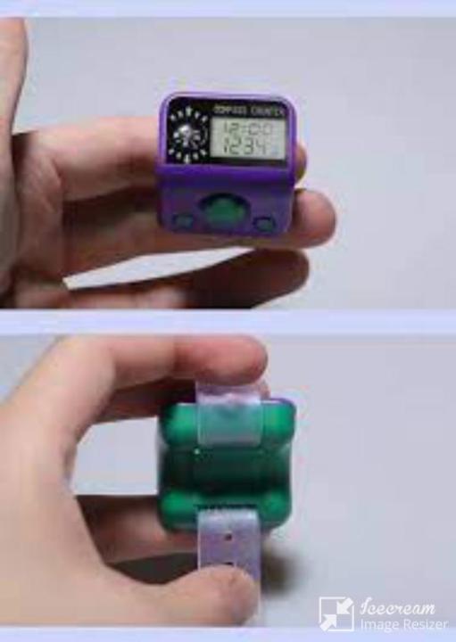 5-digit Finger Tally Counter with Digital Electronic Tasbeeh Counters ...