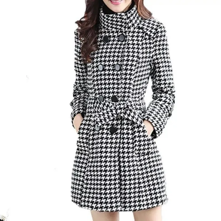 AC-Women's Arrow-Printed Trench Coat. | Daraz.pk